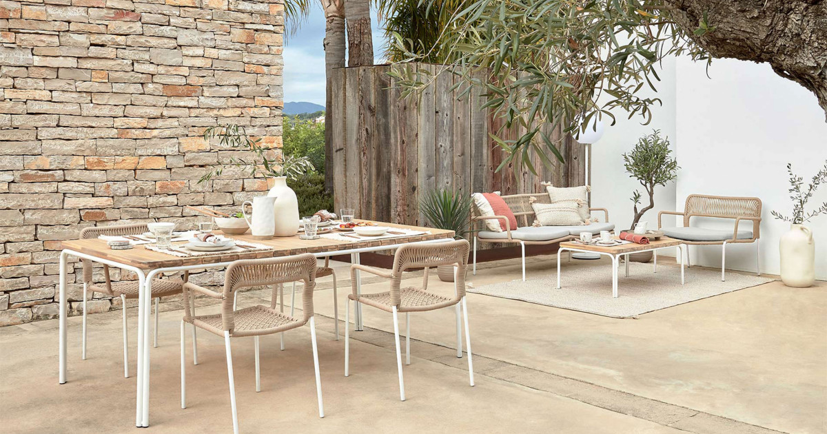 Kave Home lance une collection outdoor écoresponsable