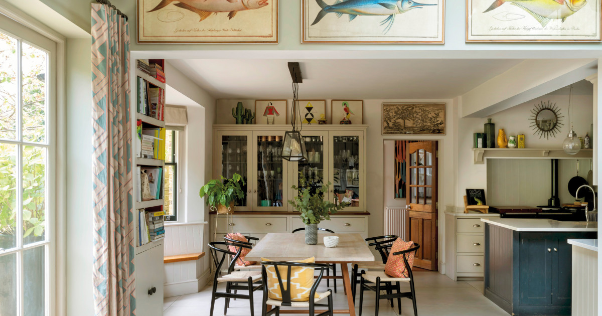 À Londres, une maison victorienne transformée par un artiste fantasque