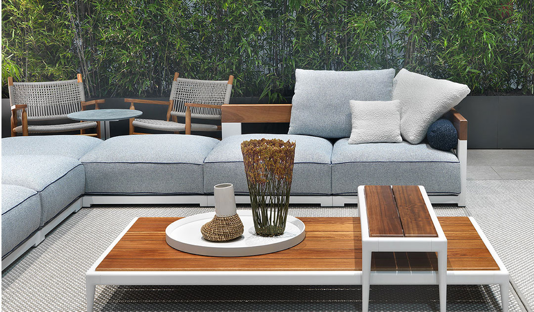 Flexform dévoile une nouvelle collection de mobilier outdoor durable