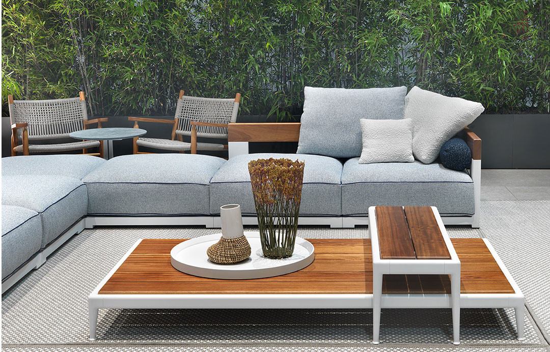 Flexform dévoile une nouvelle collection de mobilier outdoor durable