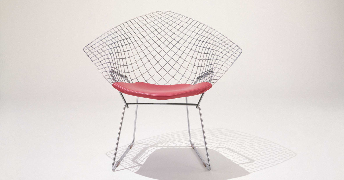 Harry Bertoia, le designer qui a conçu la chaise Diamond - IDEAT