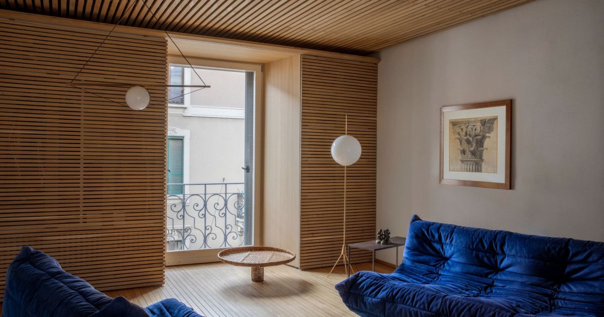 L'appartement moderne de Marco Lavit pensé comme un cabanon - IDEAT