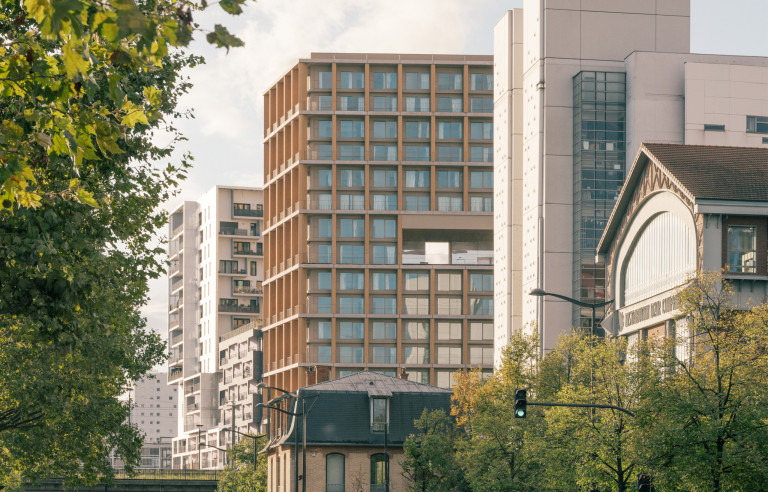 À Paris, la tour Wood Up, tout en bois et bas carbone, révolutionne l ...