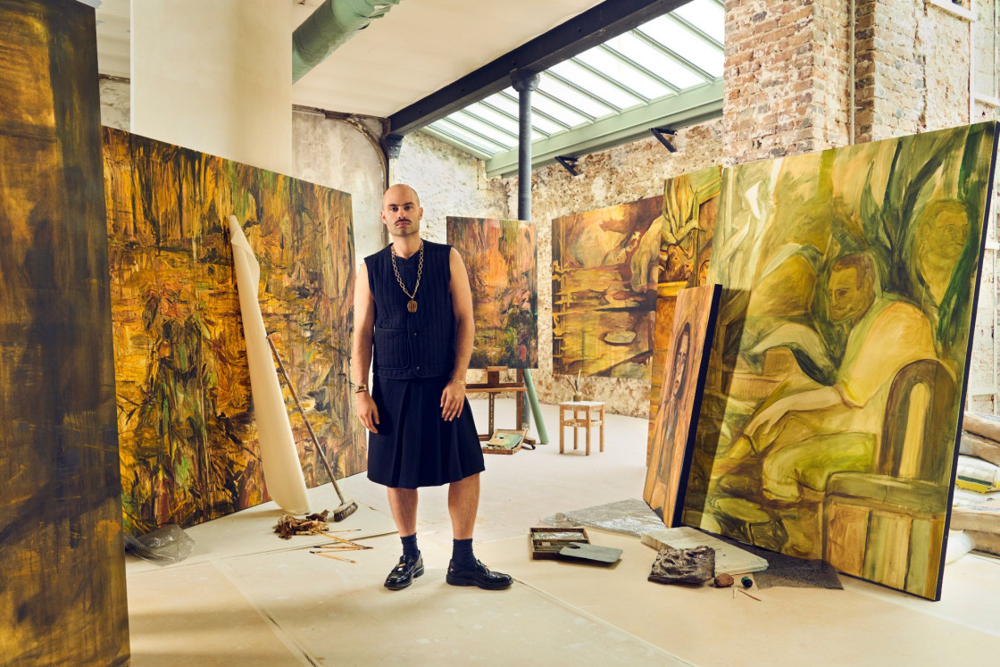 L’architecte et décorateur Hugo Toro dévoile ses premières toiles - IDEAT