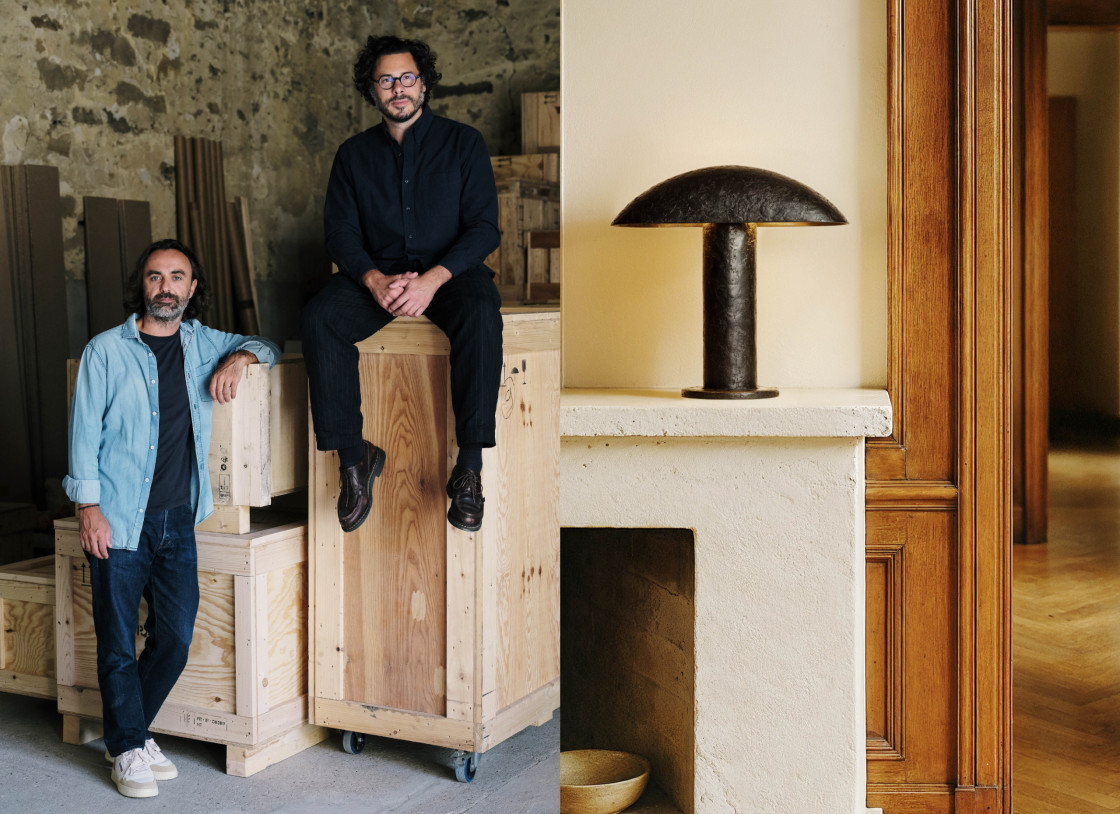 Portrait : le duo de designers Garnier & Linker dans la lumière - IDEAT
